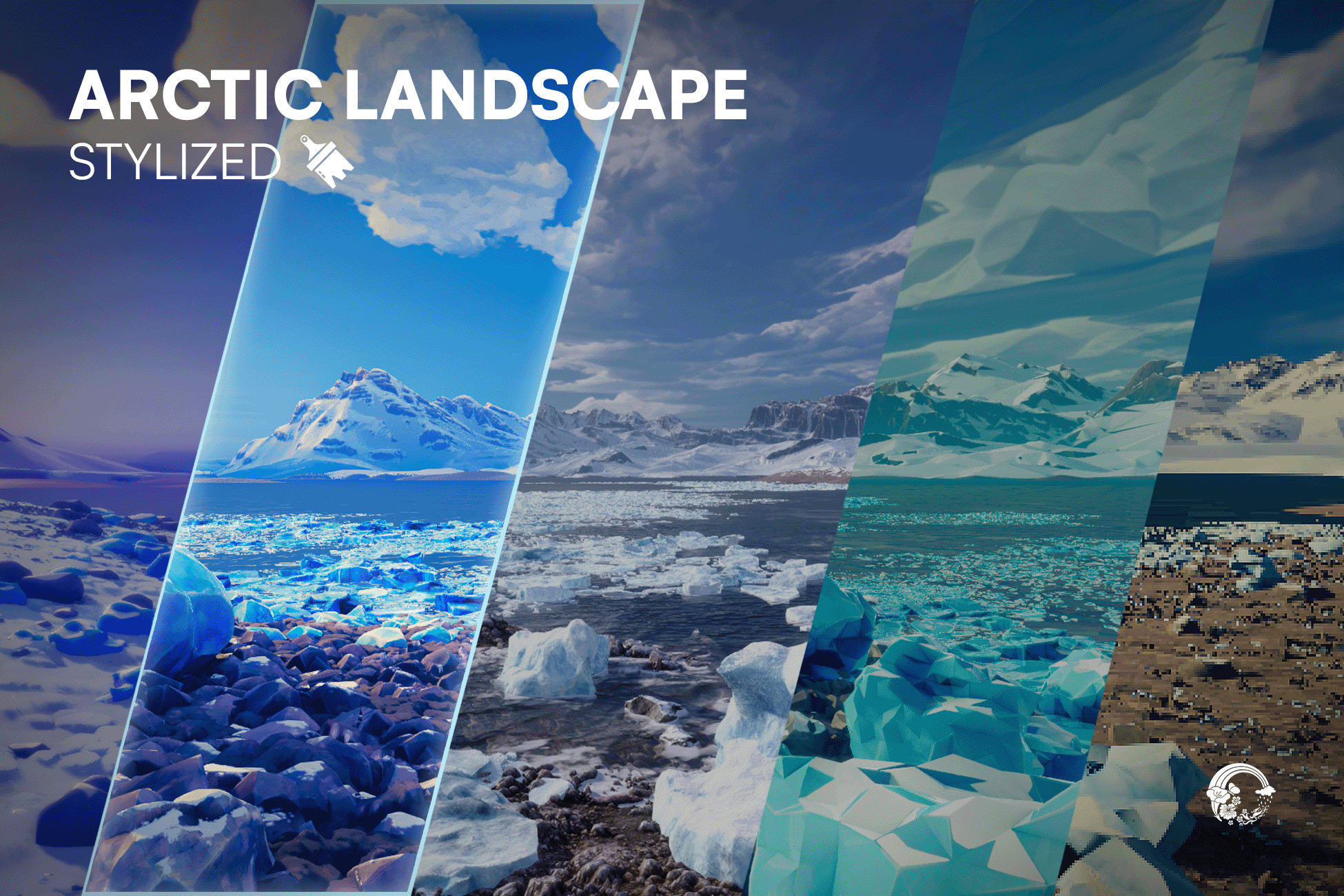 Arctic Landscape Stylized | 3D Landscapes | Unity Asset Store