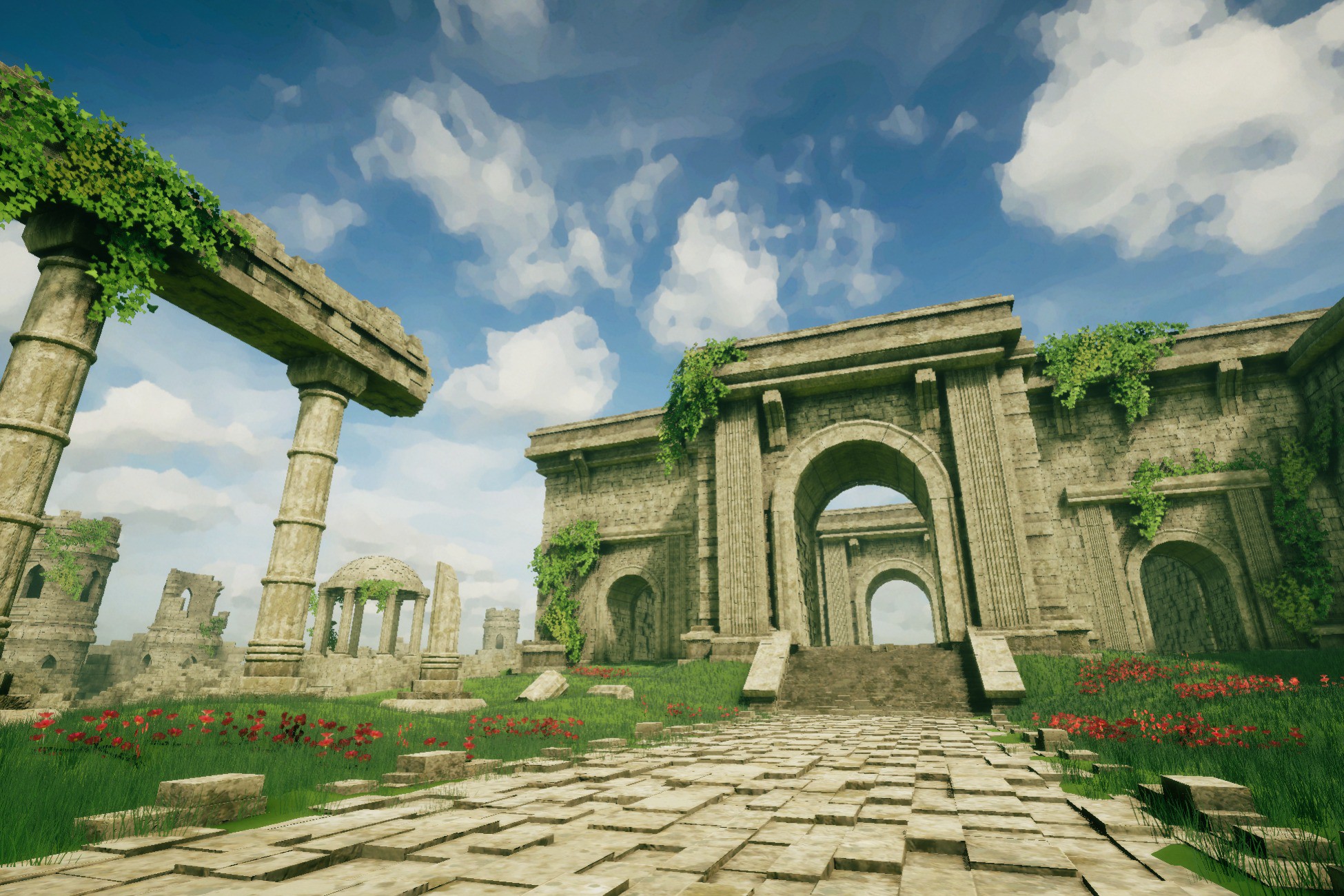 Old Ancient Ruins | 3D Landscapes | Unity Asset Store