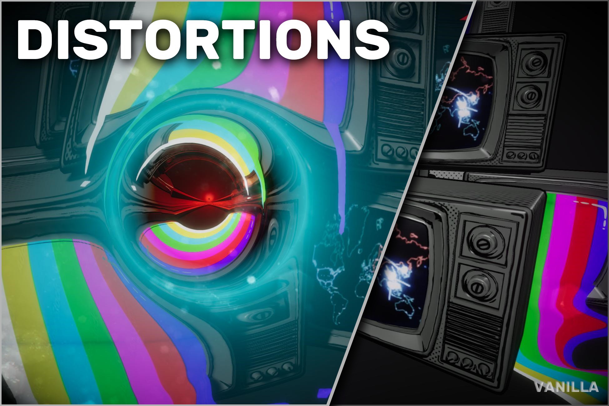 Glitches: Distortions | Fullscreen & Camera Effects | Unity Asset Store