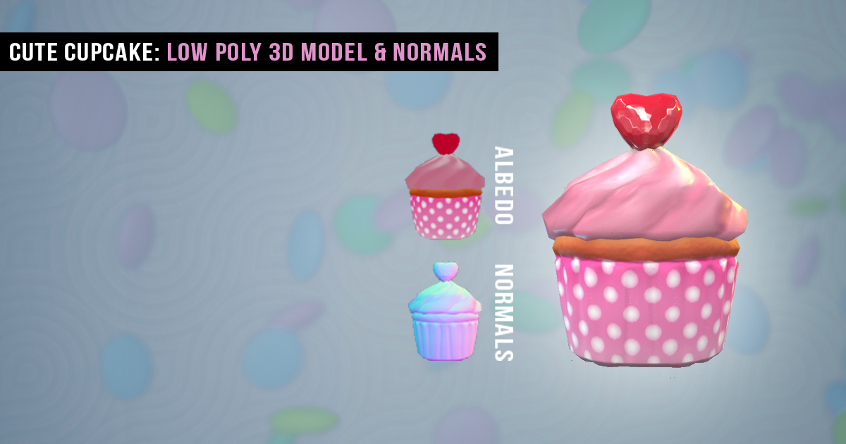 Cupcake | 3D Characters | Unity Asset Store