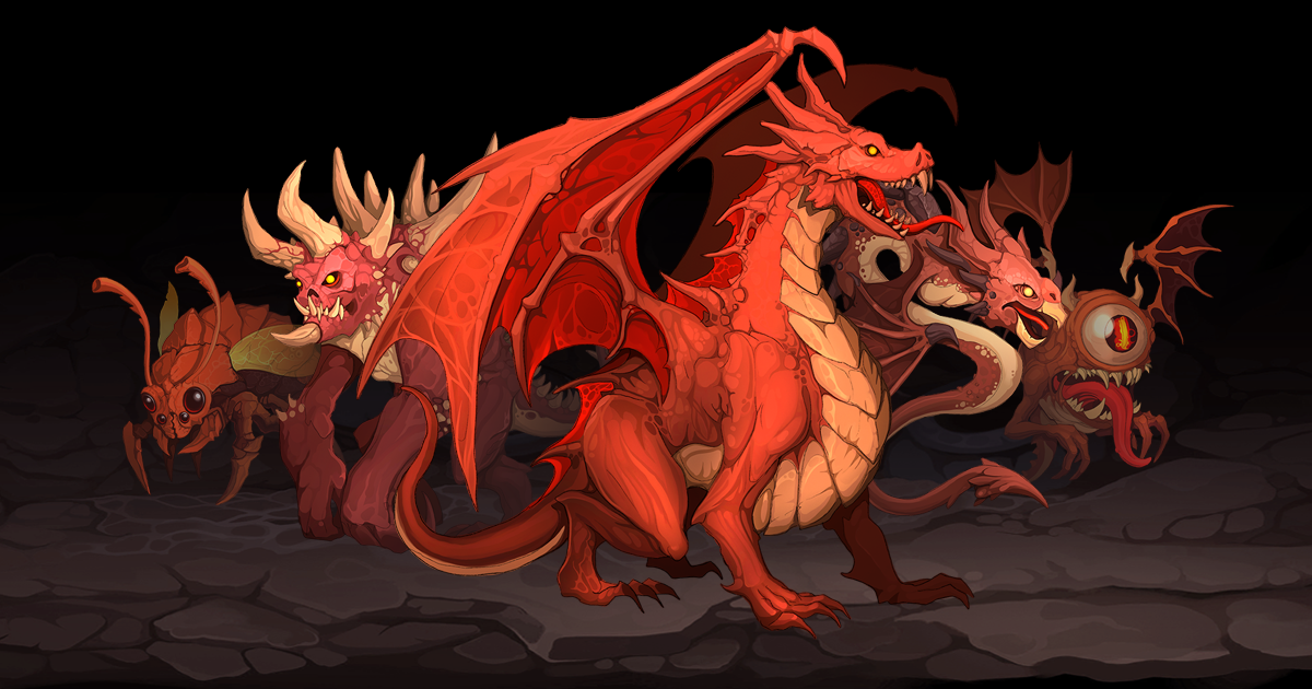 Lava Creatures | 2D Characters | Unity Asset Store