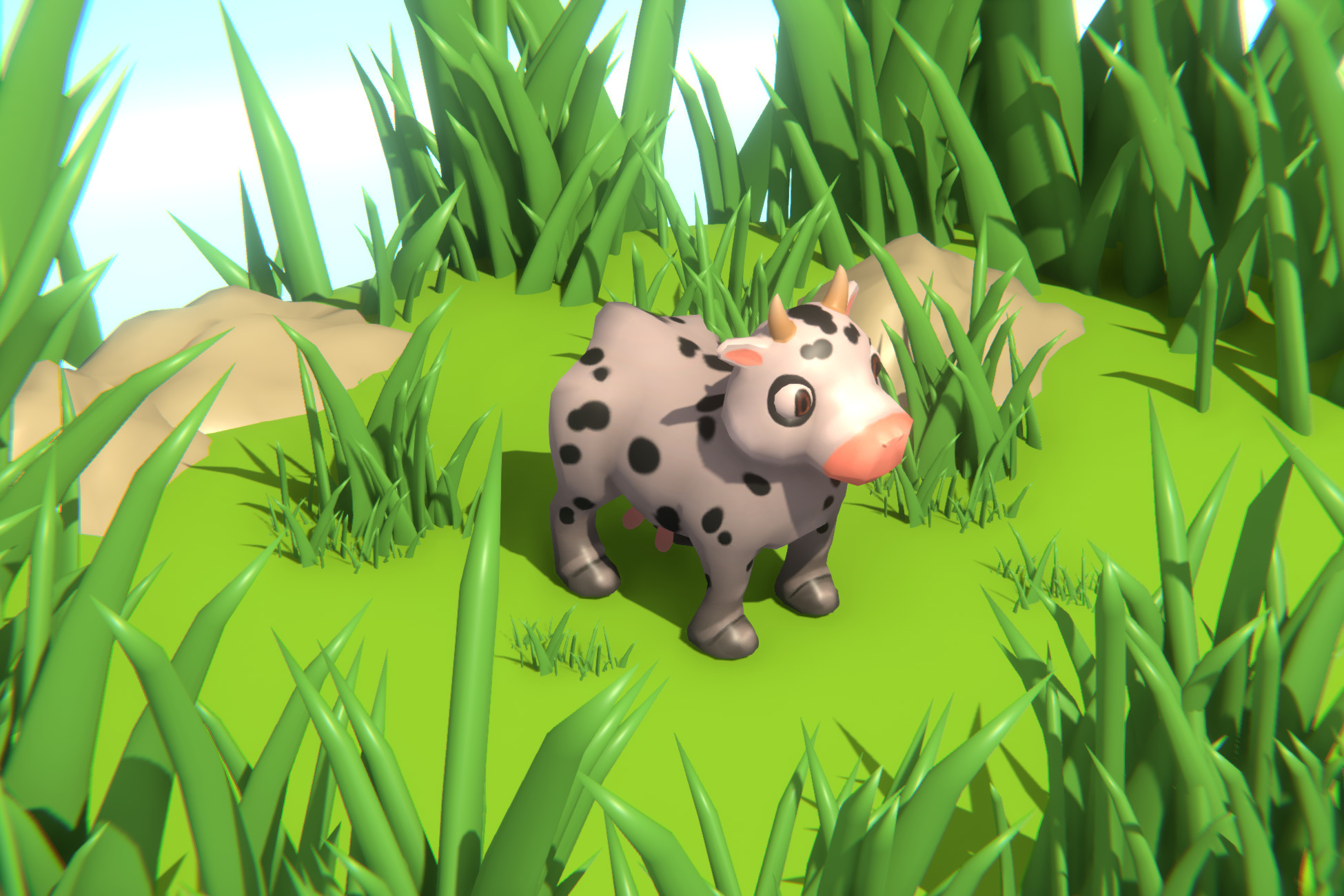 Cow - Casual Fantasy | 3D Creatures | Unity Asset Store