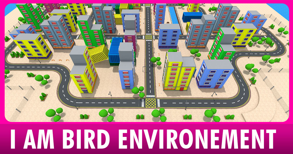 I am Bird environment (game ready low poly) | 3D 环境 | Unity Asset Store