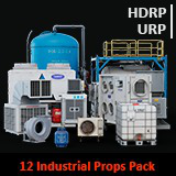 12 Industrial Props Pack