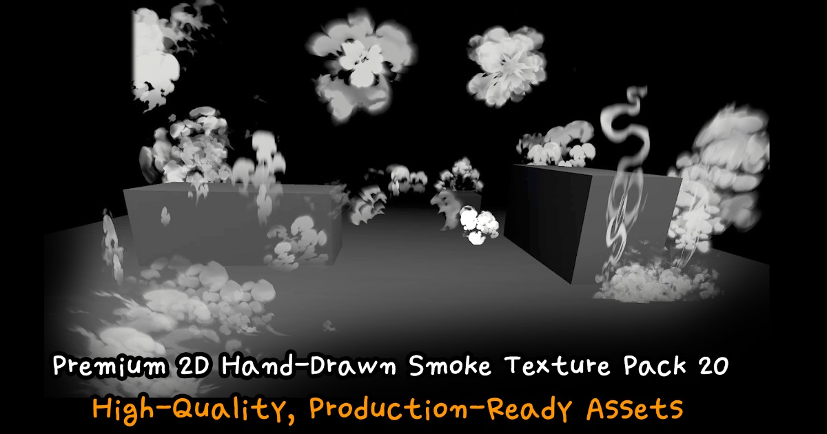 High-Quality 2D Effect Drawing — 20-Effect Package | VFX Particles ...