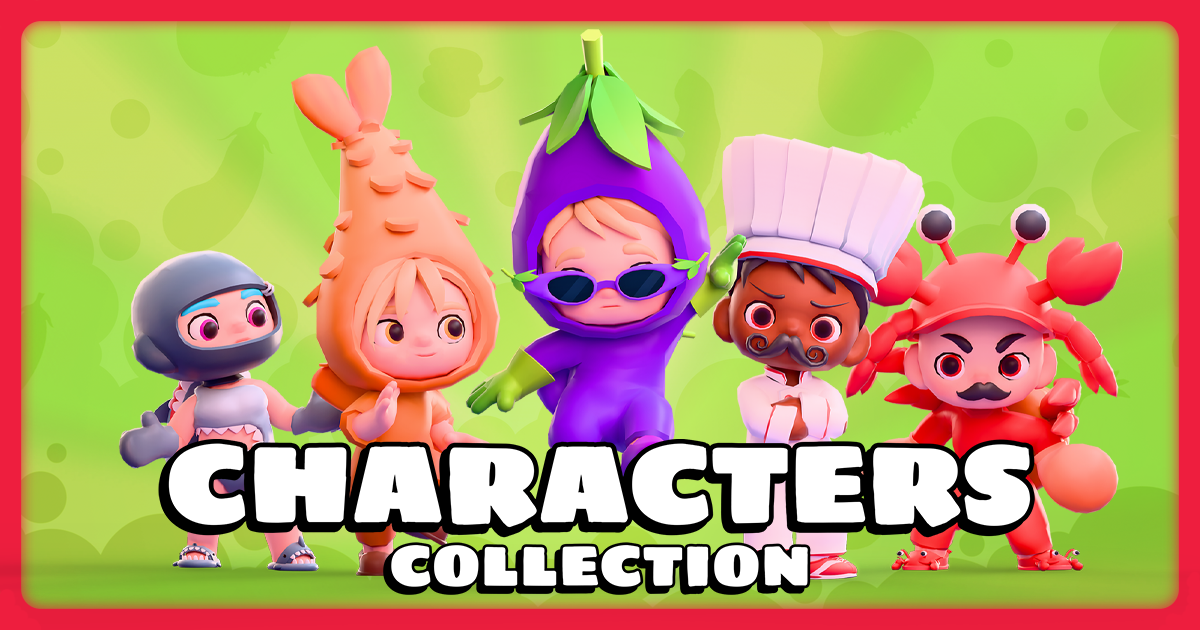 GASTRO: Modular Characters Collection Pack by yaro.team | 3D 人形角色 ...