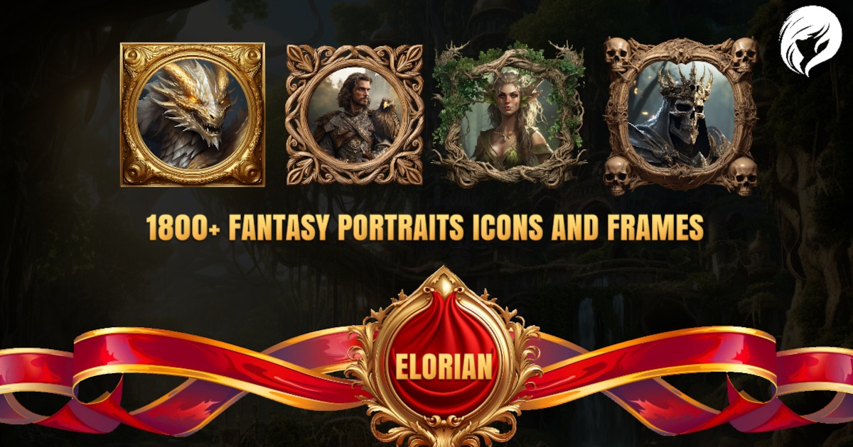 RPG Fantasy Portraits - Volume 1 - Elorian World | 2D Icons | Unity ...