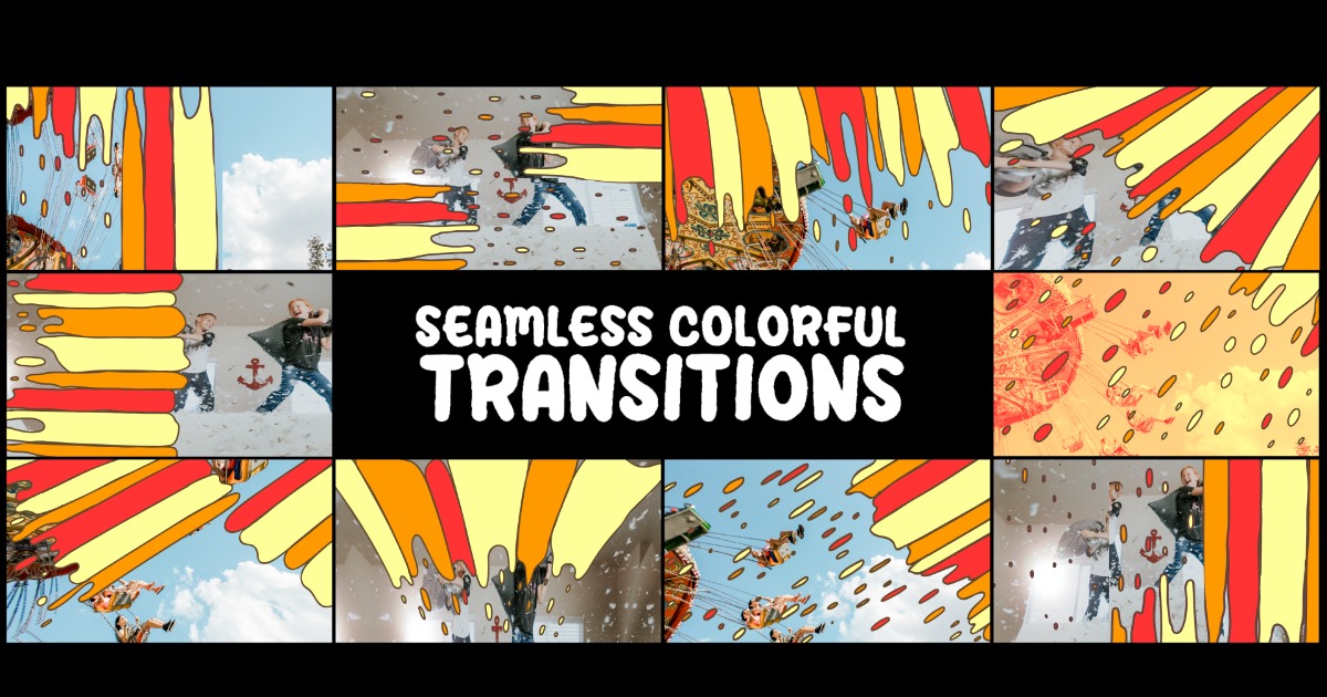 Seamless Colorful Transitions | 2D Textures & Materials | Unity Asset Store