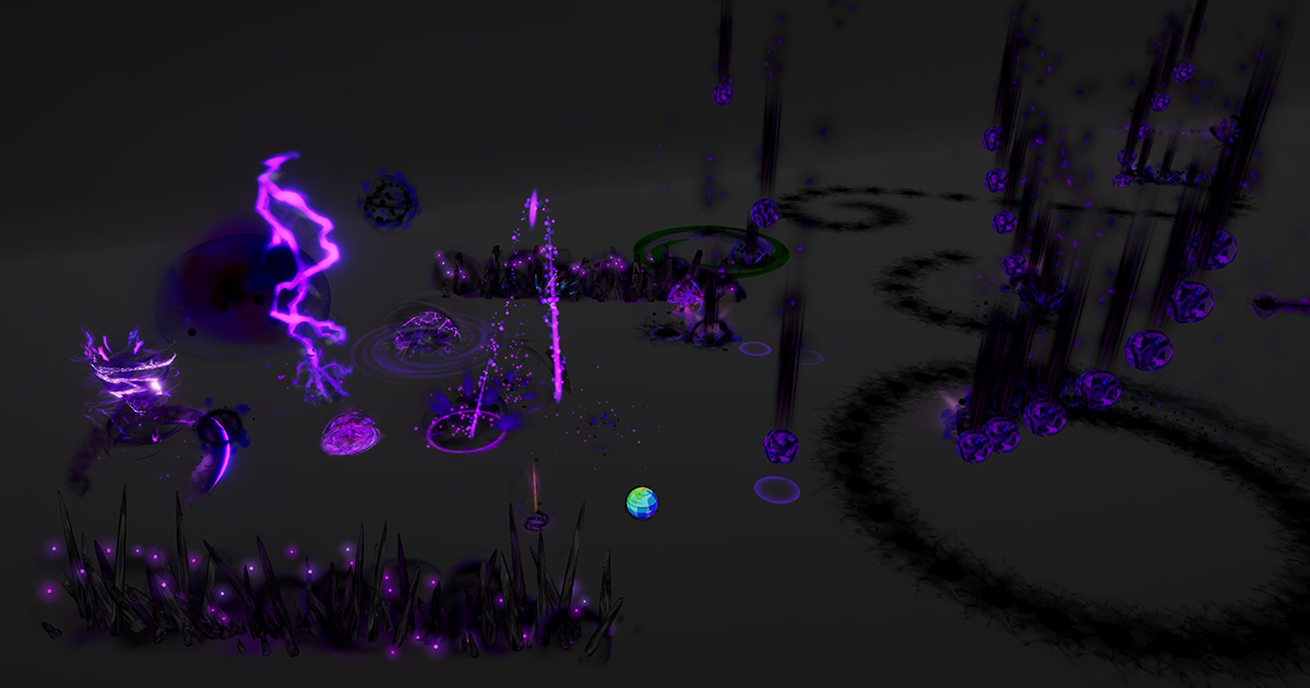Void Darkness Spells Bundle (29 VFX) | 주문 | Unity Asset Store
