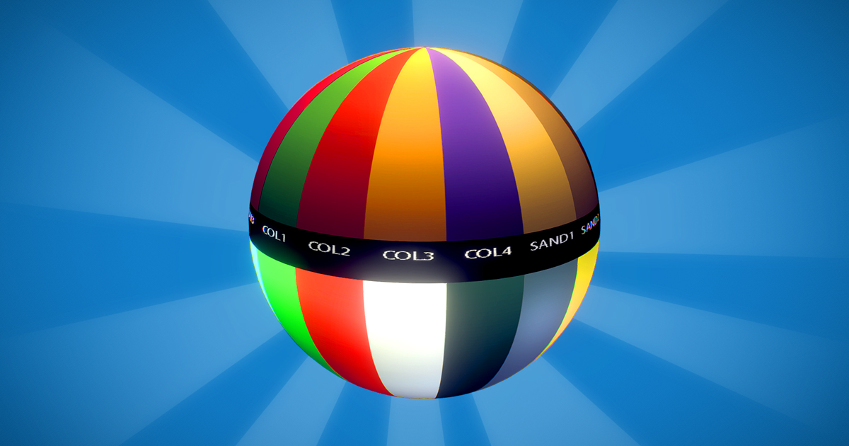 URP Multicolor Material - Proto Series | 2D Textures & Materials ...