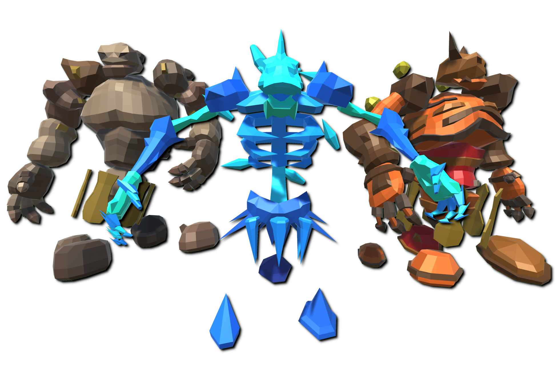 Elemental Animations | 3D Creatures | Unity Asset Store