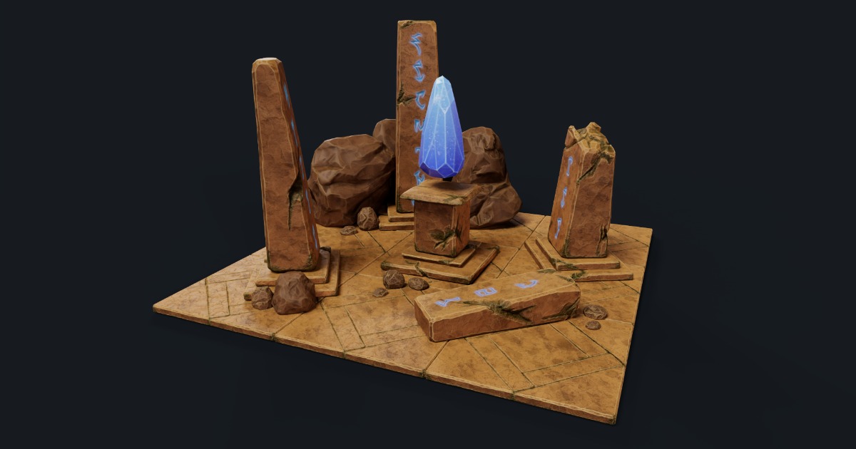 Modular Magic Rock 3 | 3D Environments | Unity Asset Store