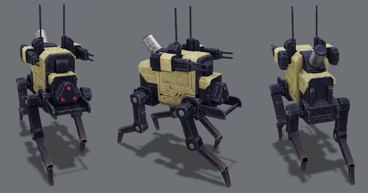 Dogbot | 3D Robots | Unity Asset Store