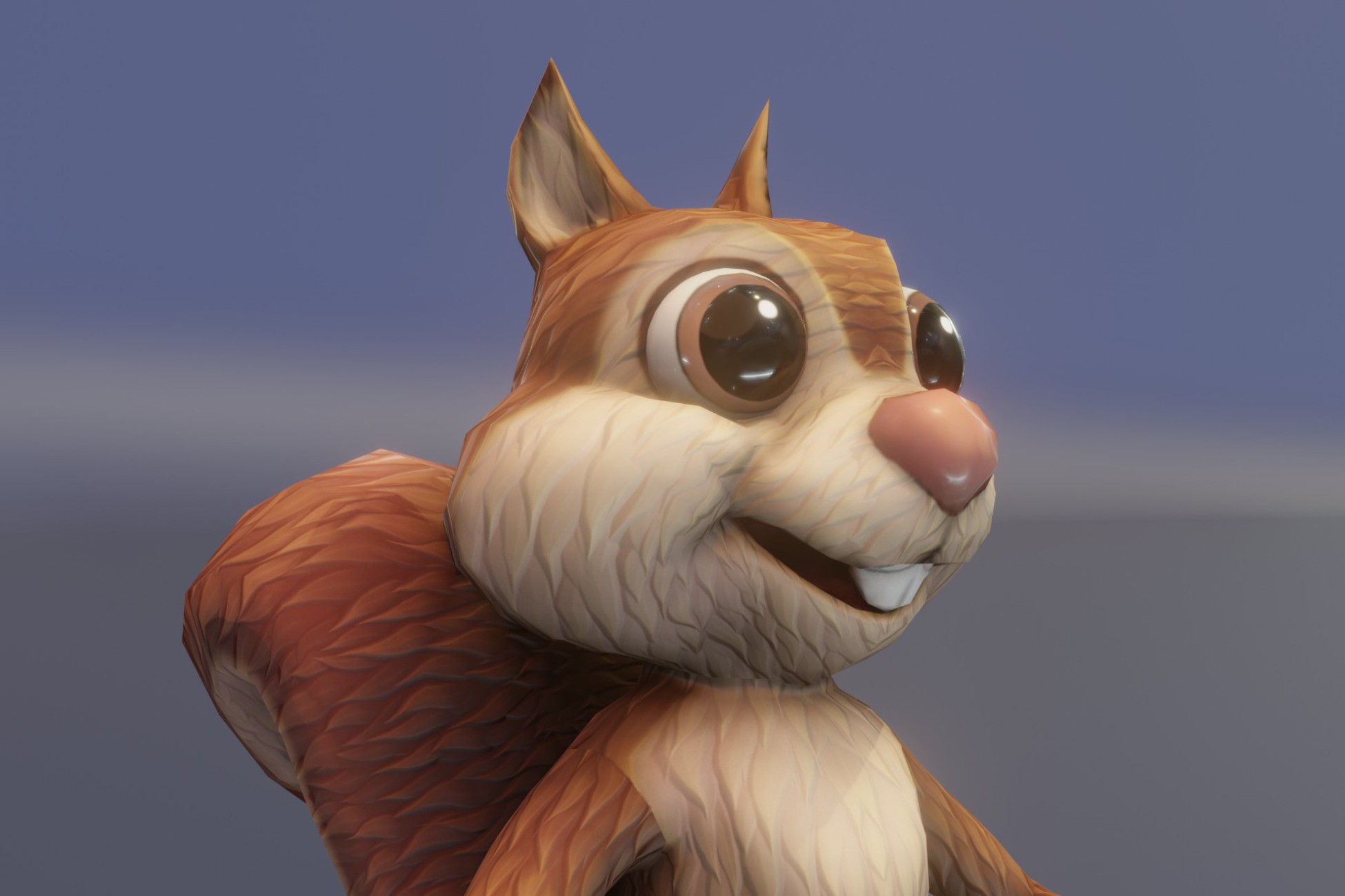 Cartoon Squirrel Rigged 3D Model | 캐릭터 | Unity Asset Store