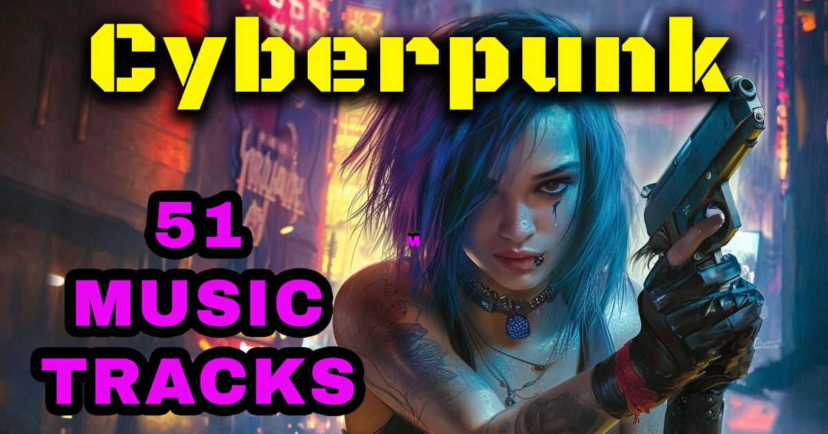 Cyberpunk 51 Music Tracks | Audio Music | Unity Asset Store