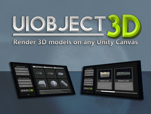 UIObject3D Render 3D Models On Any Unity UI Canvas Version 1 14 N A UnityAsset TOP