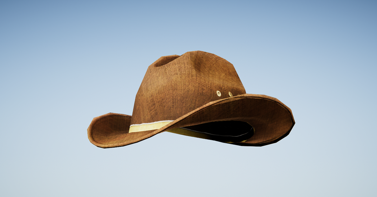 Ultimate Hat: Cowboy | 3D Clothing | Unity Asset Store