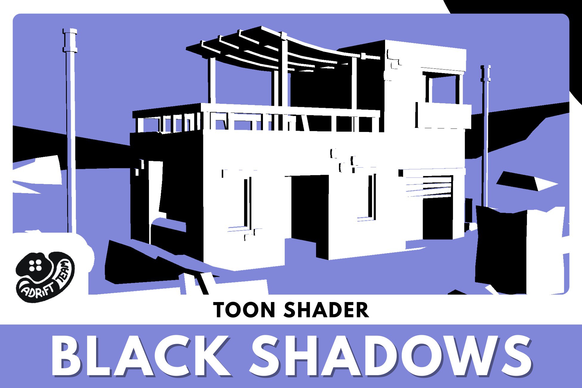 Black Shadow Toon Shader | VFX Shaders | Unity Asset Store