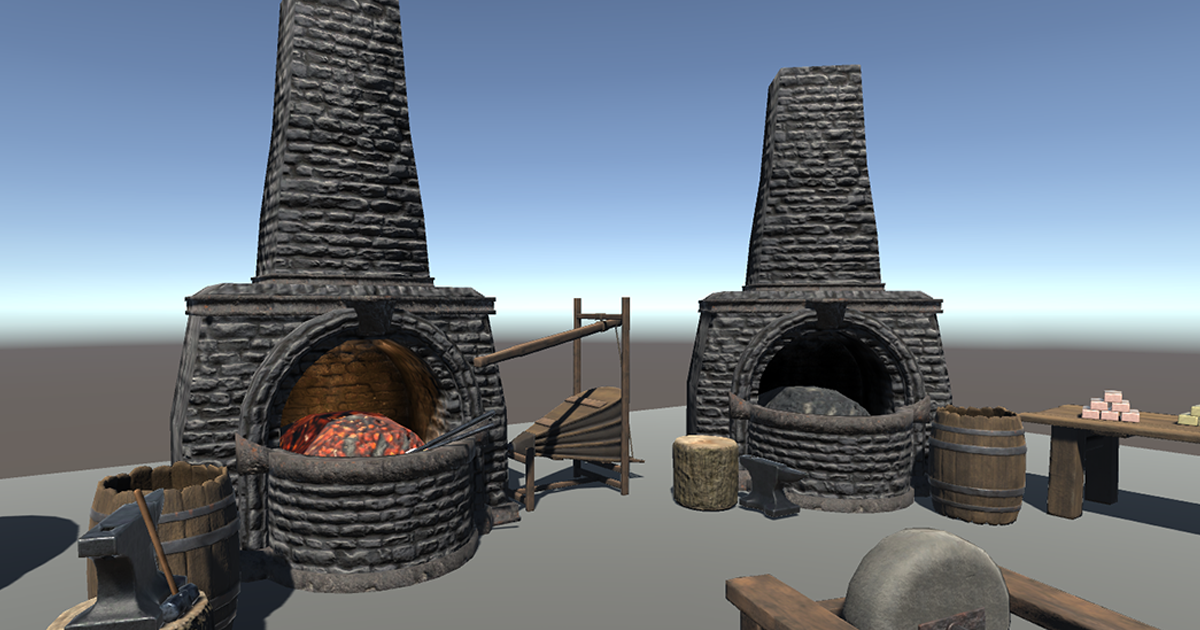 Blacksmith's Tools Pack | 3D | Unity Asset Store