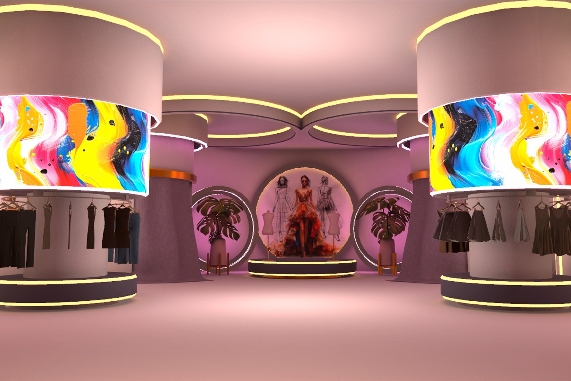 Circular Fashion Store 01 | 3D Environments | Unity Asset Store