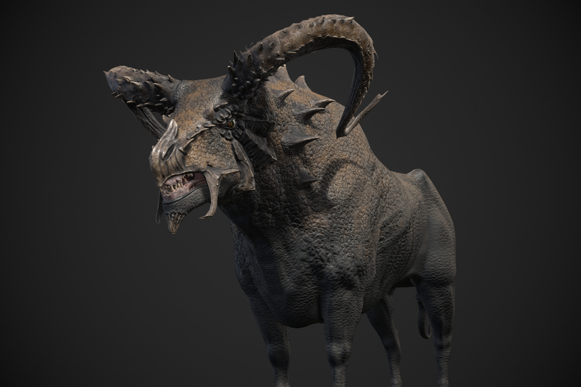 Dragon Bull | 3D クリーチャー | Unity Asset Store