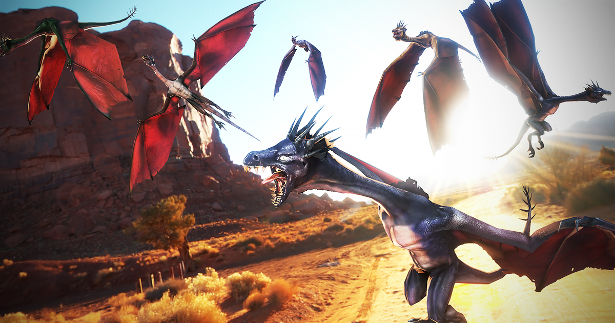 Fantasy Horde - Wyverns | 3D Creatures | Unity Asset Store