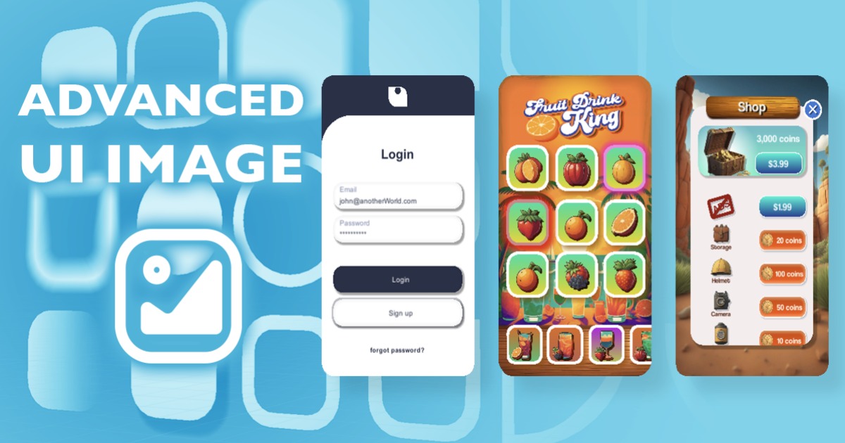 Advanced UI Image - Addon | GUI Tools | Unity Asset Store