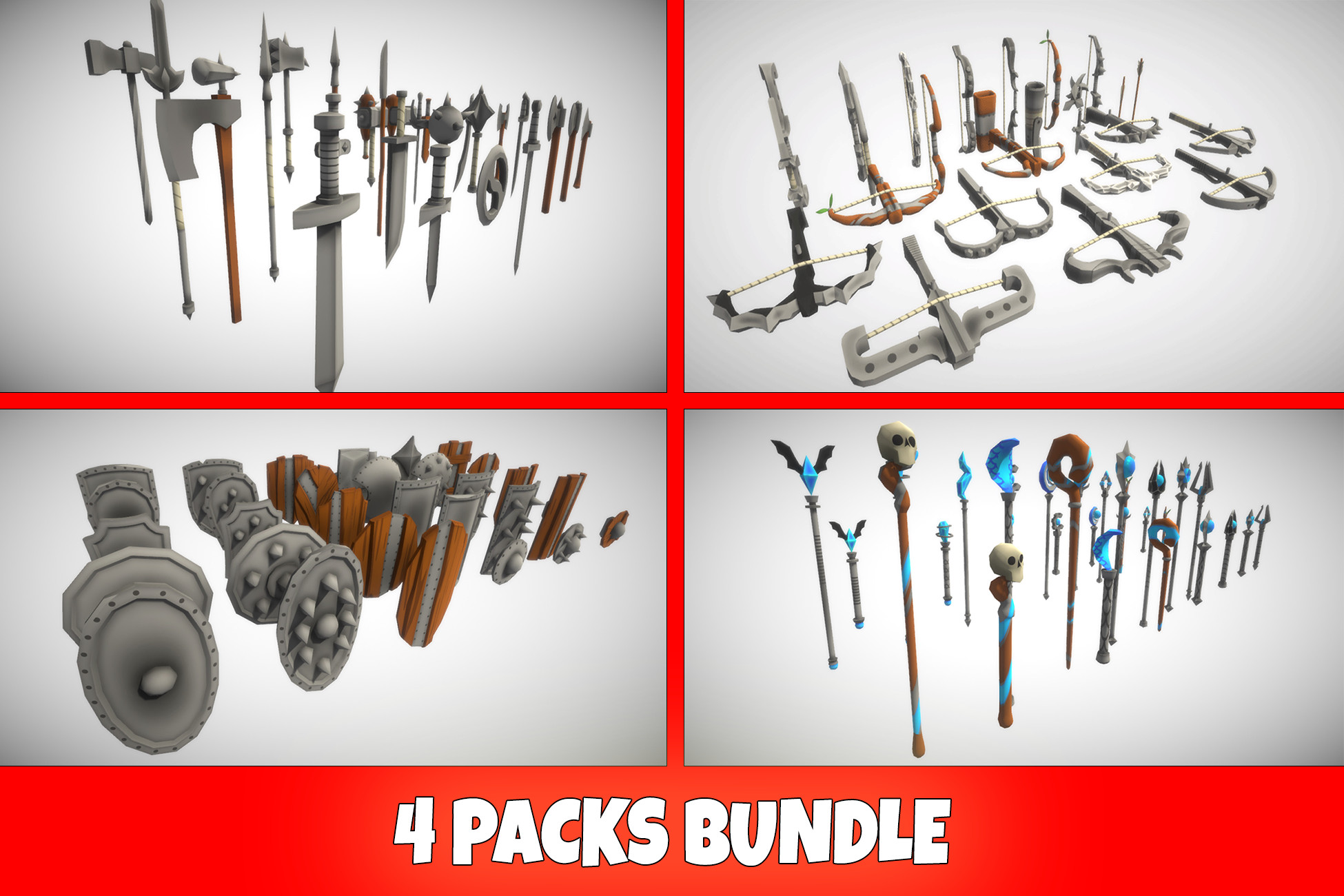 Ultimate Weapons Bundle | 3D Weapons | Unity Asset Store