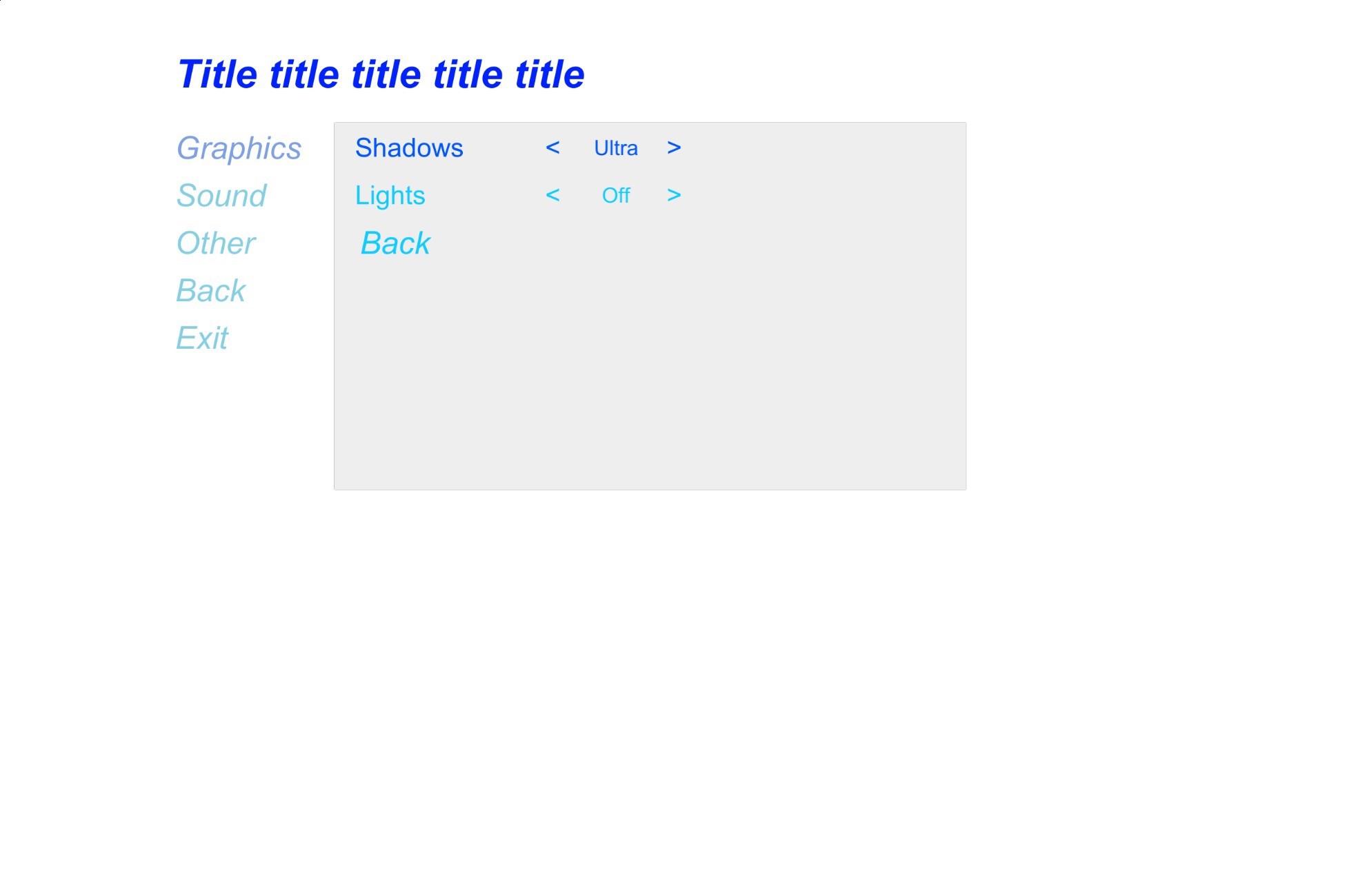 Ultra Fast Settings Menu Creator | Add-Ons | Unity Asset Store