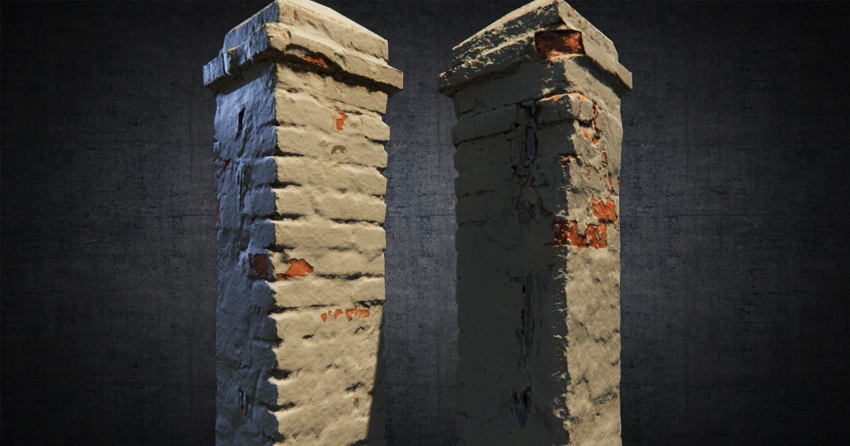 Old Column | 3D Exterior | Unity Asset Store