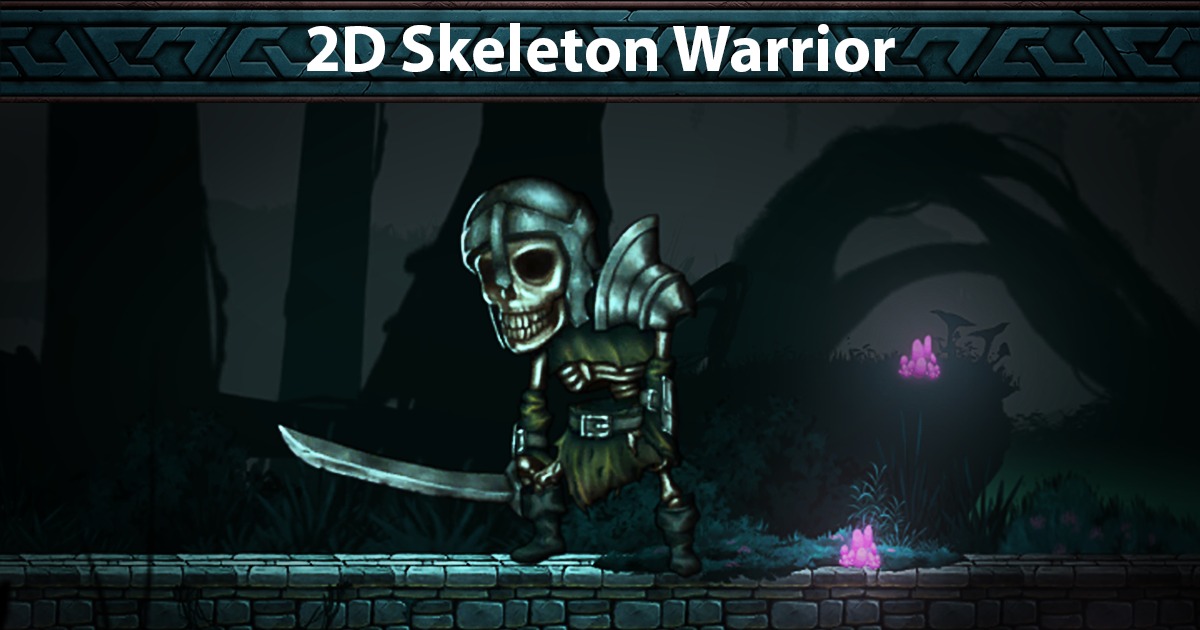 2D Skeleton Warrior | 2D Characters | Unity Asset Store