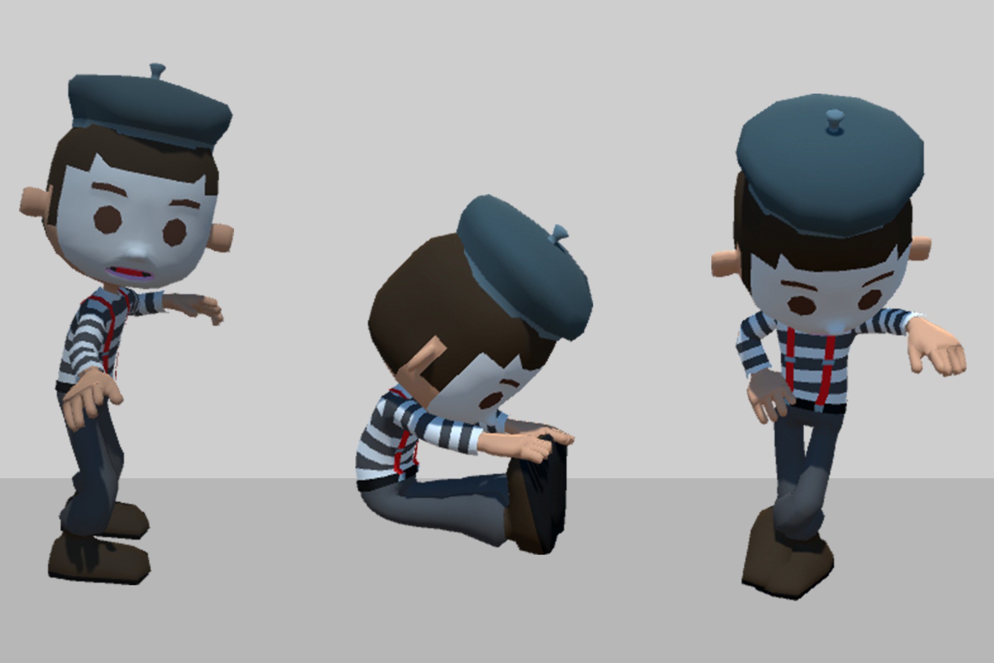 3D Character #036 - Mimic Male - Animated - Low Poly - FBX | 3D ...