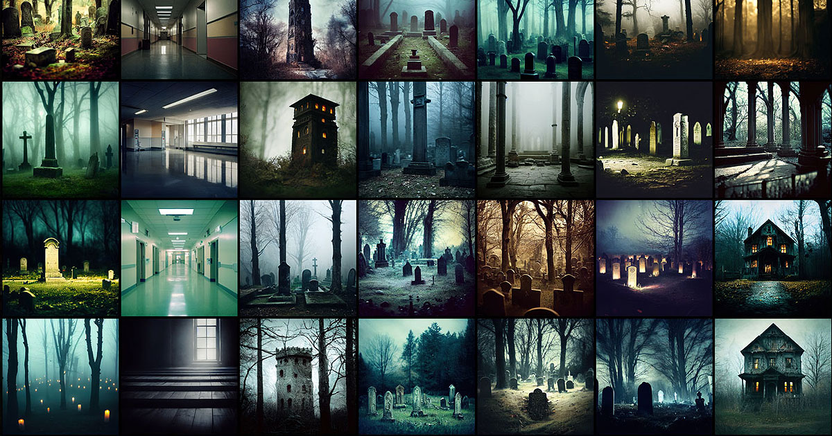 Halloween Haunts - Scary Places Icon Pack for RPG / Fantasy / Realistic ...
