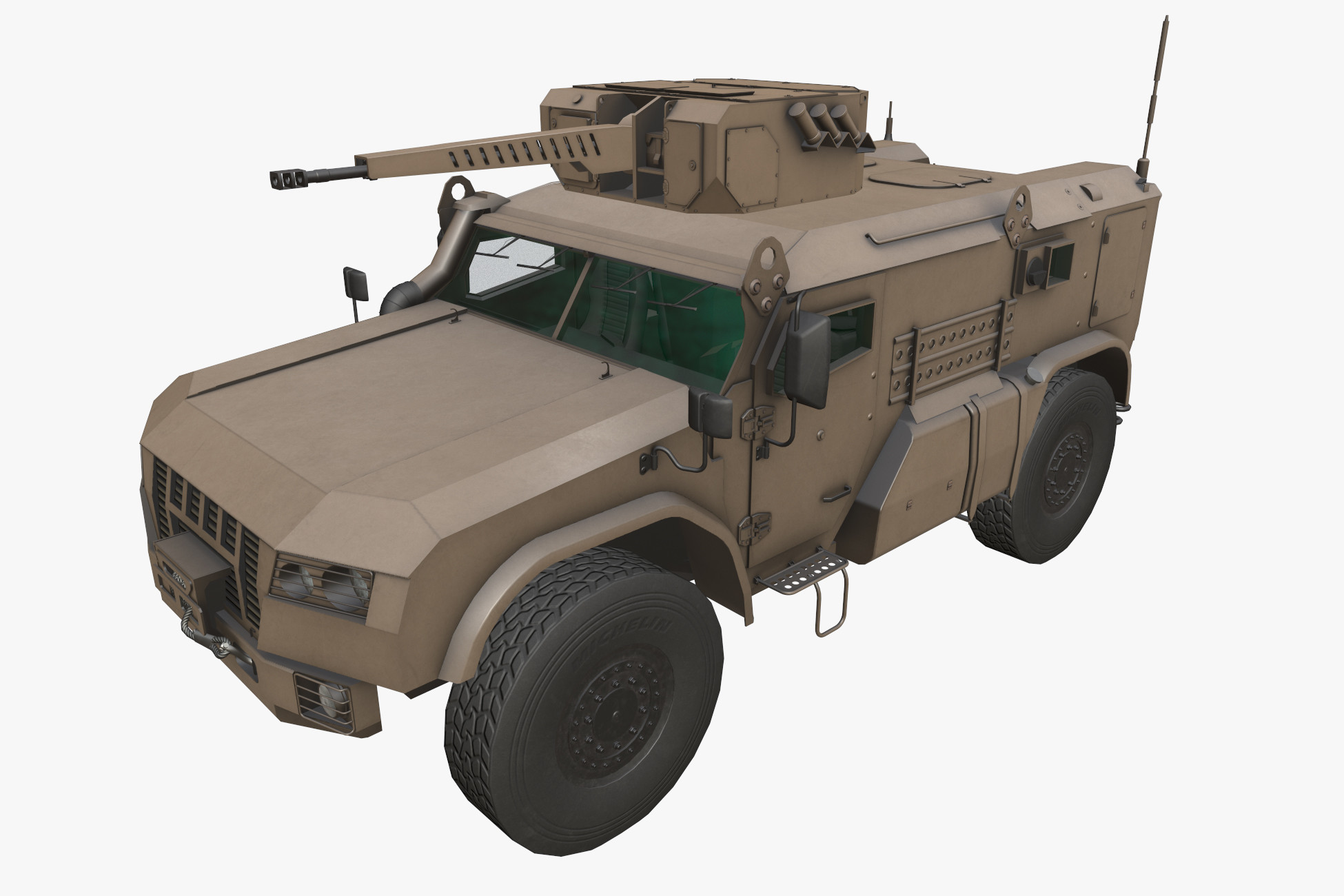 Typhoon VDV-4386 Desert | 3D Land | Unity Asset Store