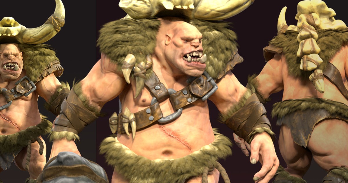 Ogre_Erl | 3D Characters | Unity Asset Store