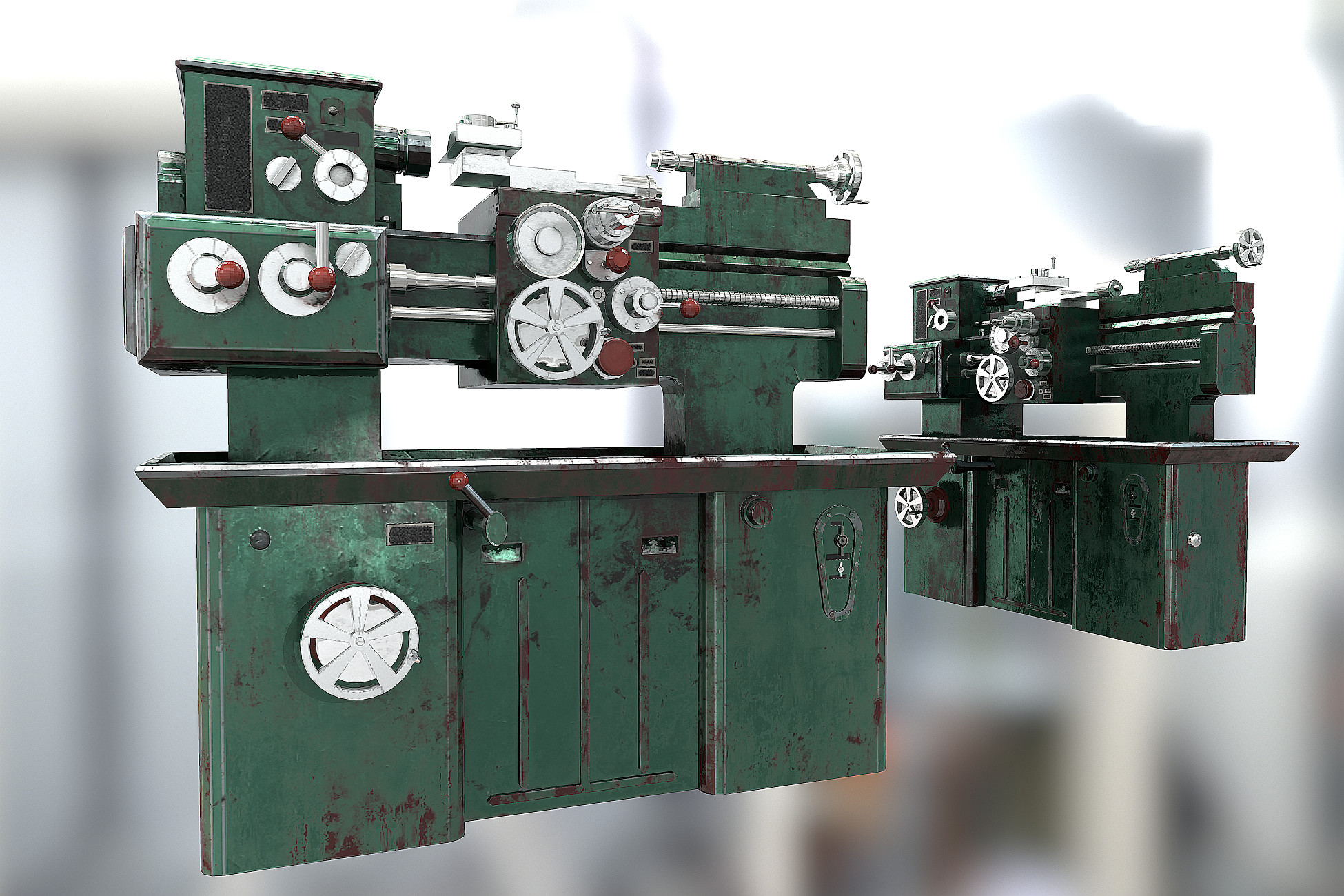 Lathe machine | 3D Industrial | Unity Asset Store