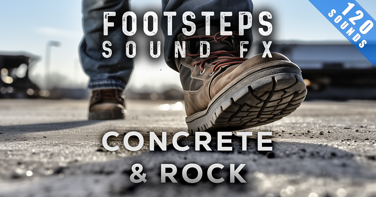 Footsteps Sound FX - Concrete / Rock | Foley Sound FX | Unity Asset Store