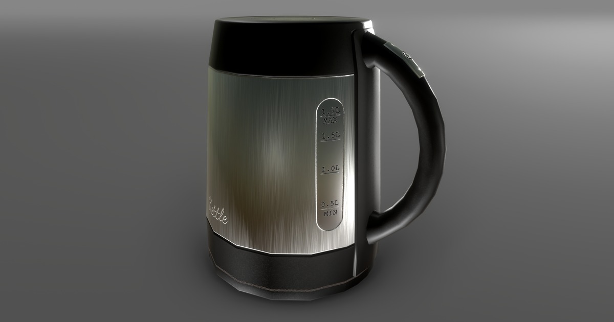 Realistic kettle | 3D Electronics | Unity Asset Store