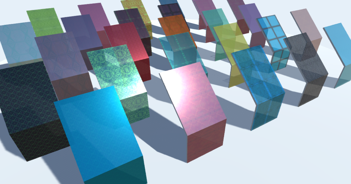 Glass Material DragonStyle Transparent | 2D Textures & Materials ...