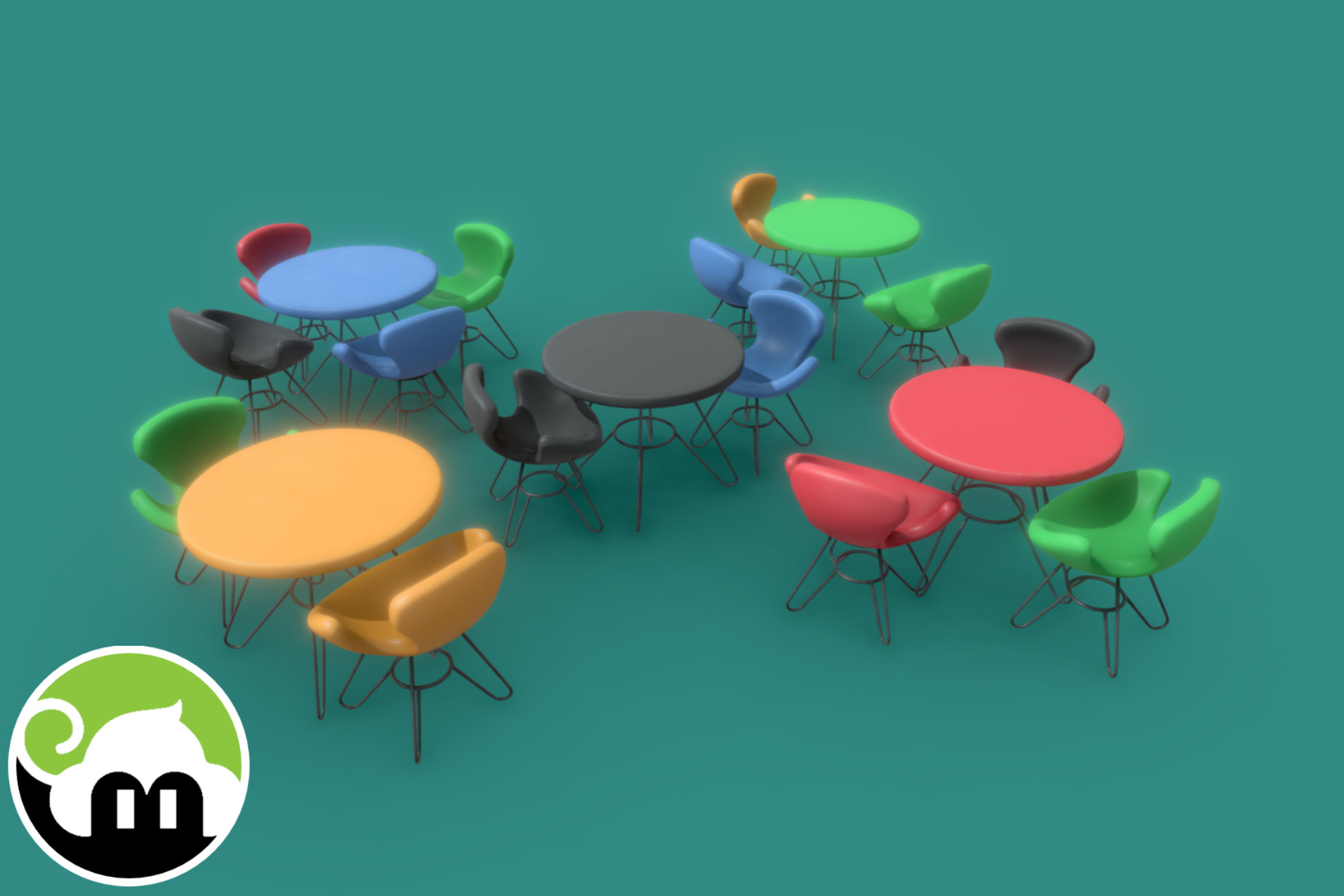 +5 Furniture Sets | 3D Furniture | Unity Asset Store