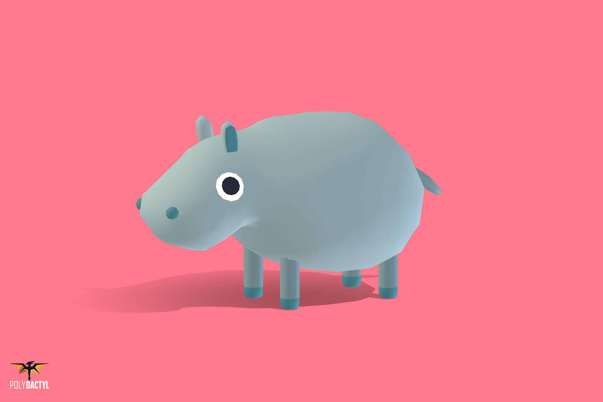Hippo - Quirky Series | 캐릭터 | Unity Asset Store