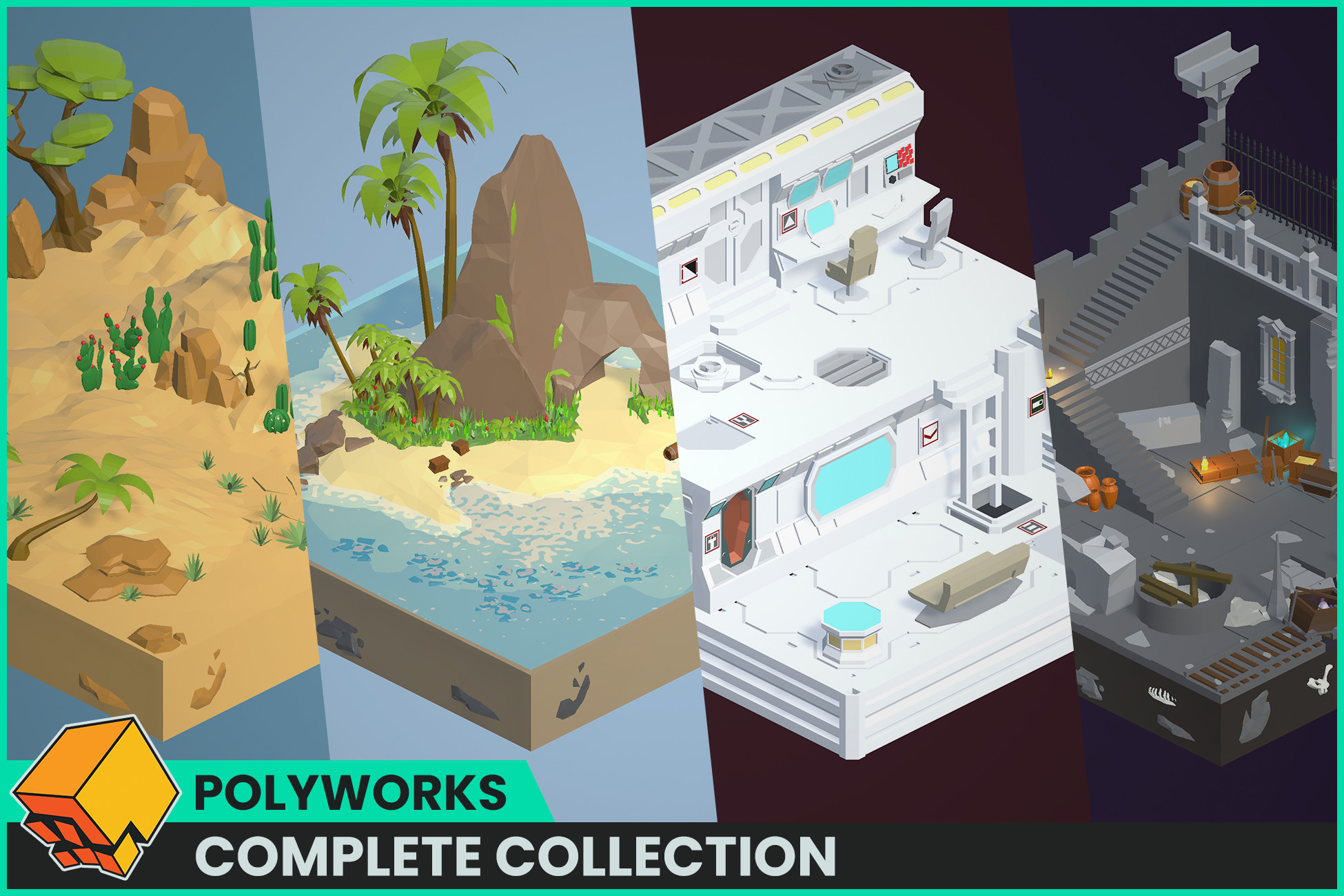Low Poly Complete Collection - Polyworks | 3D Environments | Unity ...