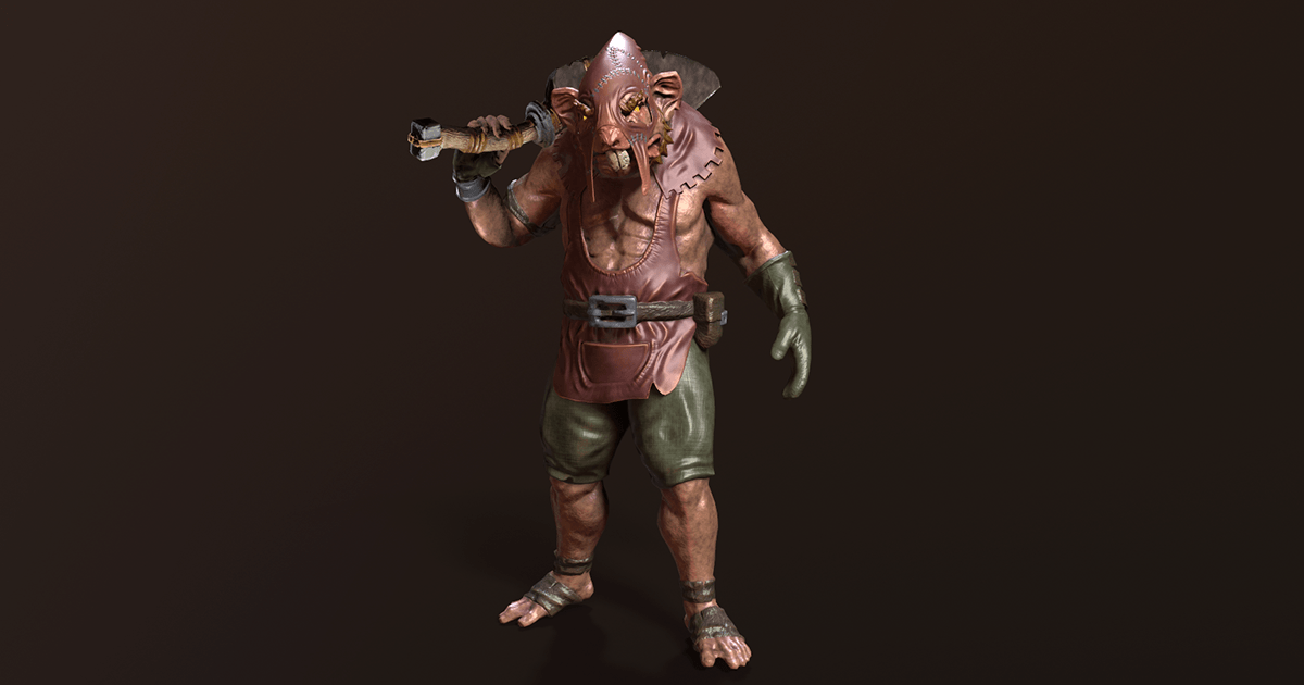 Rat_executioner | 3D Animals | Unity Asset Store