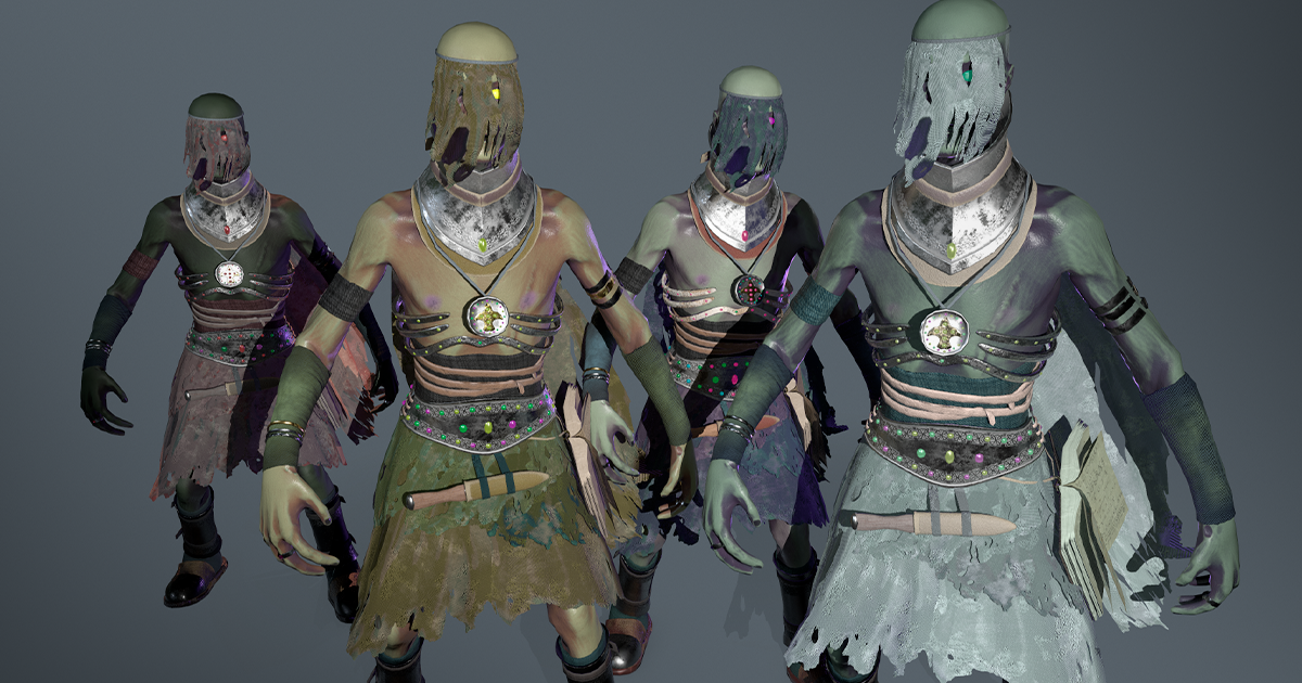 Dark necromancer | Characters | Unity Asset Store