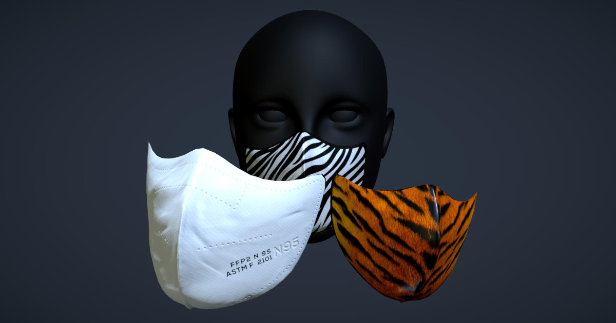 Mask Pack (N95) & Sanitizer | Props | Unity Asset Store