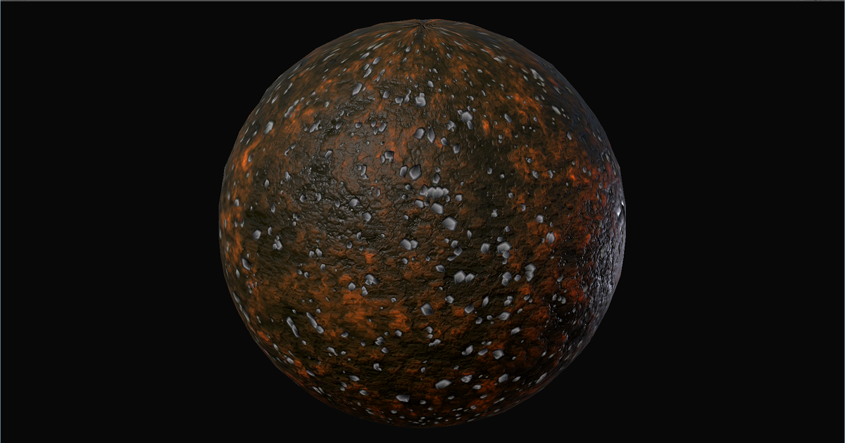 4K Procedural Terrain with Rocks and Mold - Substance Material ...