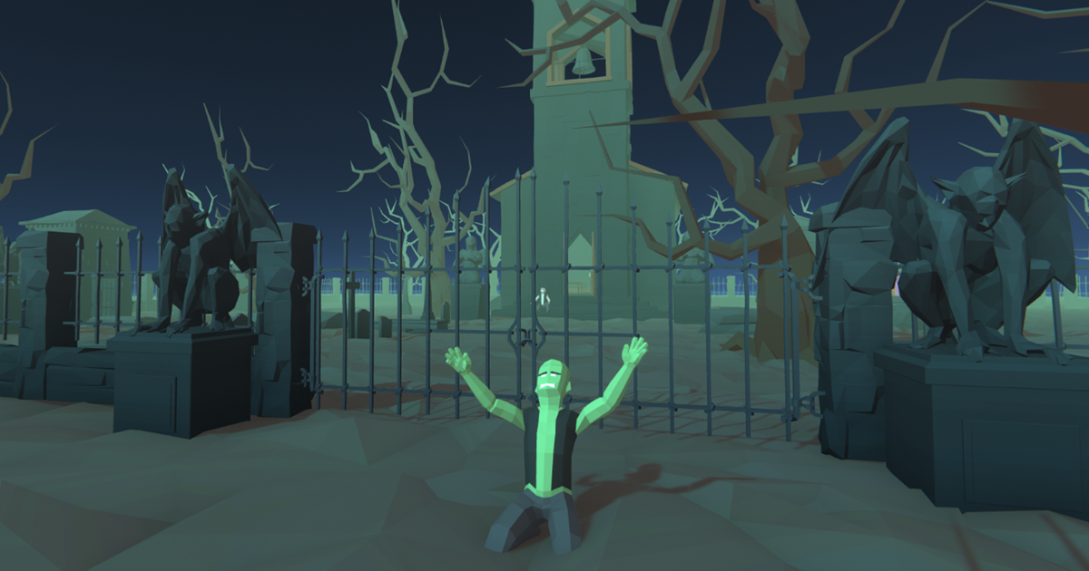 LOW POLY WORLD - CEMETERY | 3D Characters | Unity Asset Store