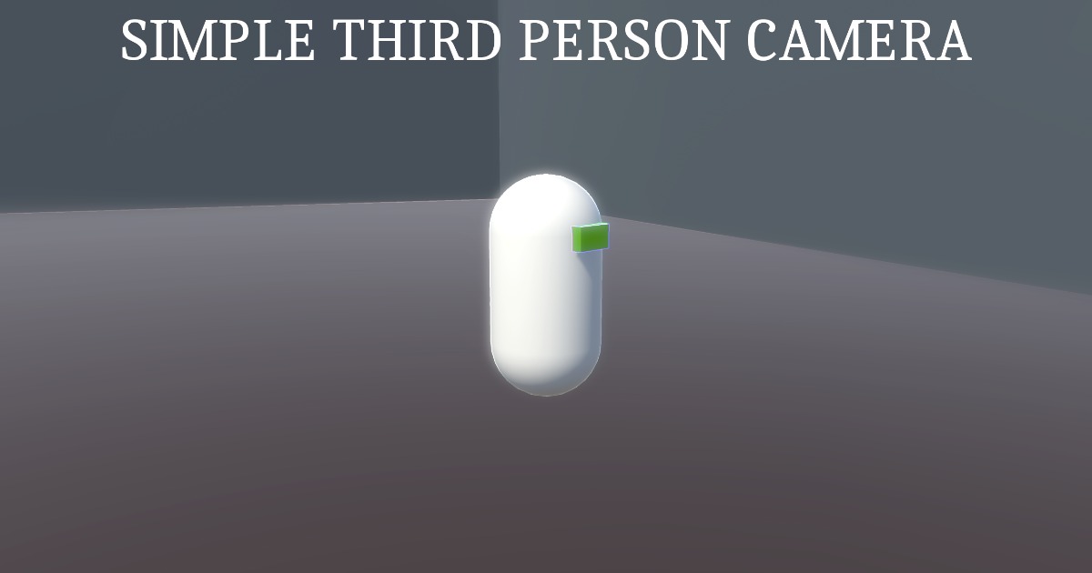 Simple Third Person Camera | Camera | Unity Asset Store