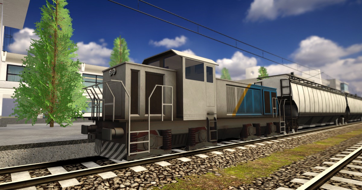 Locomotive 12 | 3D Land | Unity Asset Store