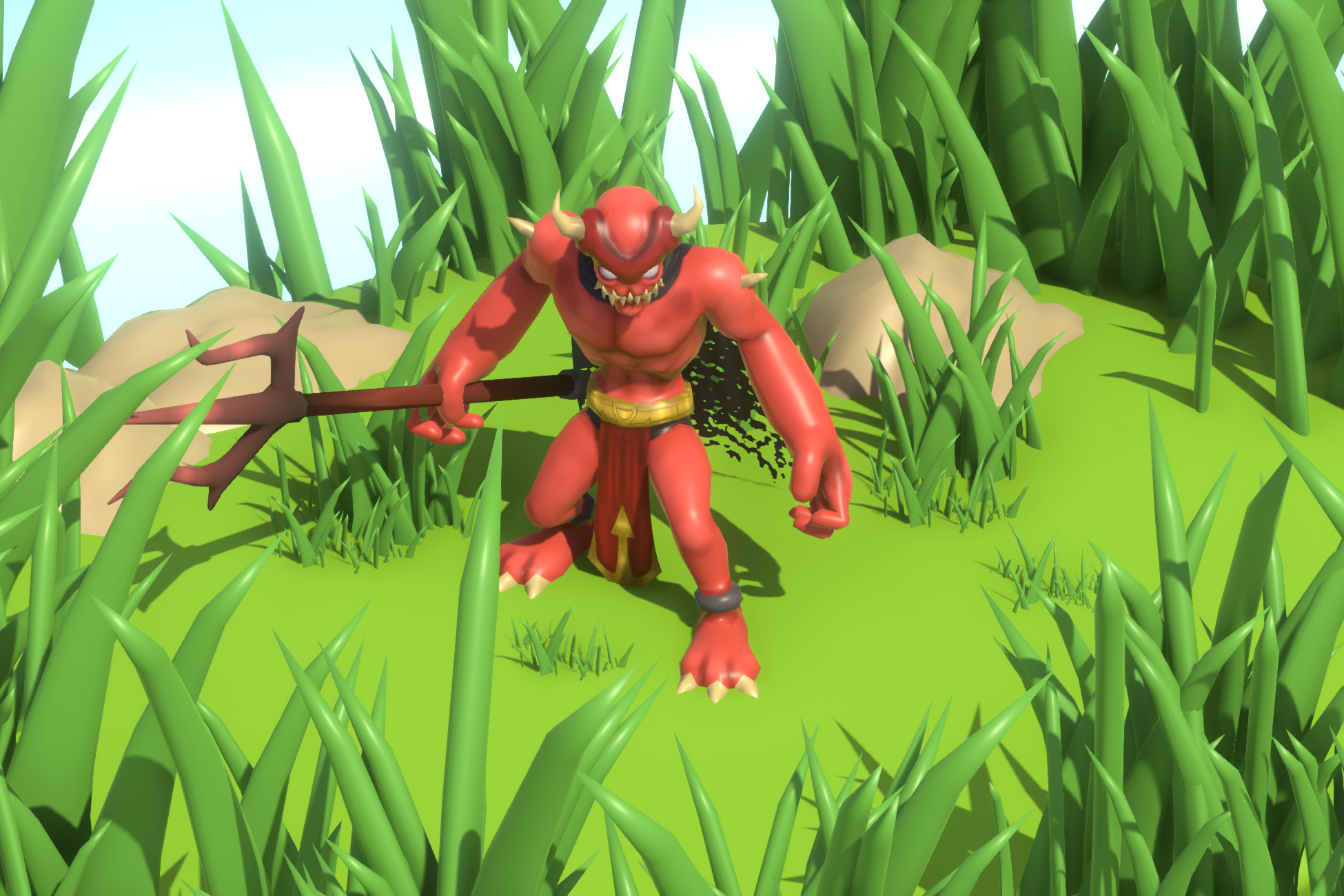 Devil - Casual Fantasy | 3D Creatures | Unity Asset Store